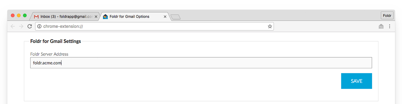 Attaching files to emails in Gmail from Foldr - Foldr