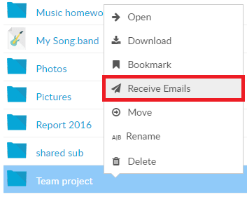 Inbox - Receiving email to shared folders - Foldr