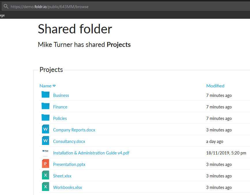 How to Enable Public Links for Users - Foldr