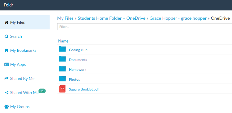 Group Drives - Foldr