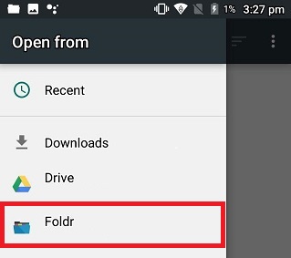 Editing Office documents - Android - Foldr