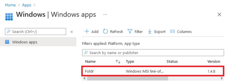 Deploying Foldr for Windows with Microsoft Intune - Foldr