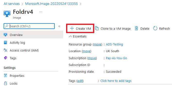 Deploying the Foldr Server in Azure - Foldr