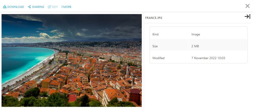 Web app file viewer - Foldr