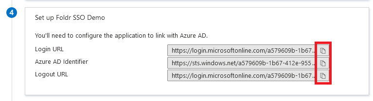 Foldr as a Service Provider (SP) with Azure SSO – Foldr