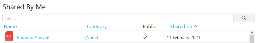 Sharing files or folders with Public Links - Foldr