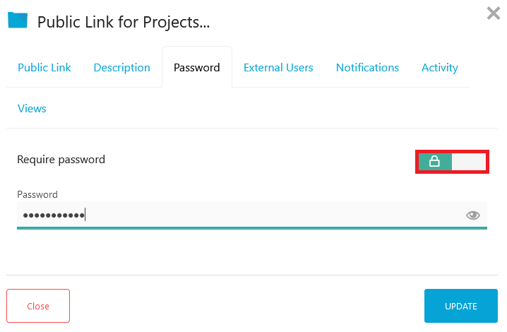 Sharing files or folders with Public Links - Foldr