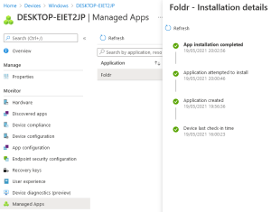 Deploying Foldr for Windows with Microsoft Endpoint Manager/Intune - Foldr